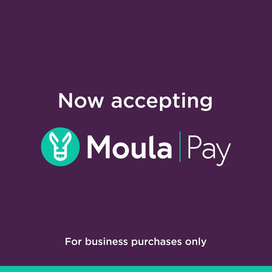 Now offering you extended payment terms with Moula Pay